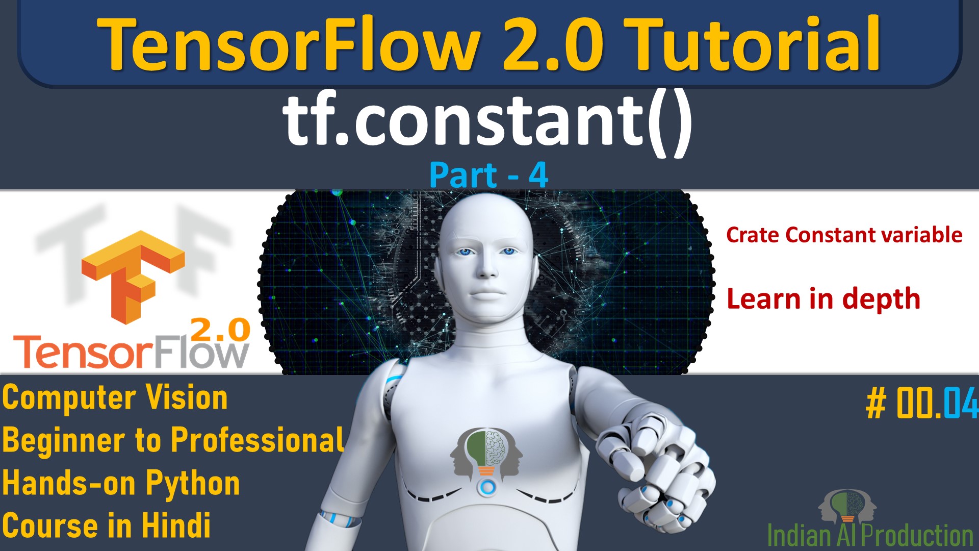 Create Constant Tensor Using Tensorflow 2 0 Python Tutorial